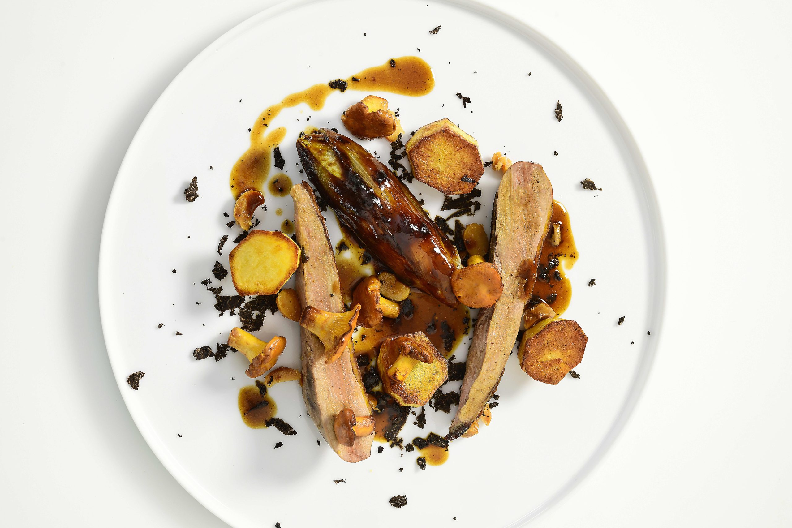 Fazant met paddenstoelen, witloof en truffel | Koken met De Morgen